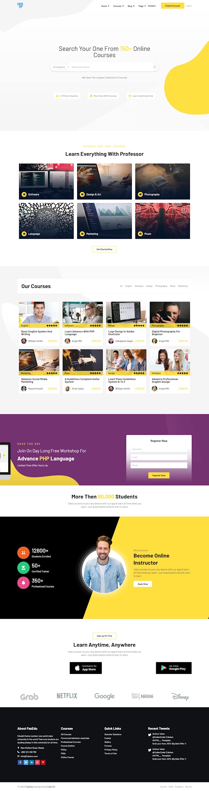Make Your Front End Web Application With React Js And Javascript By