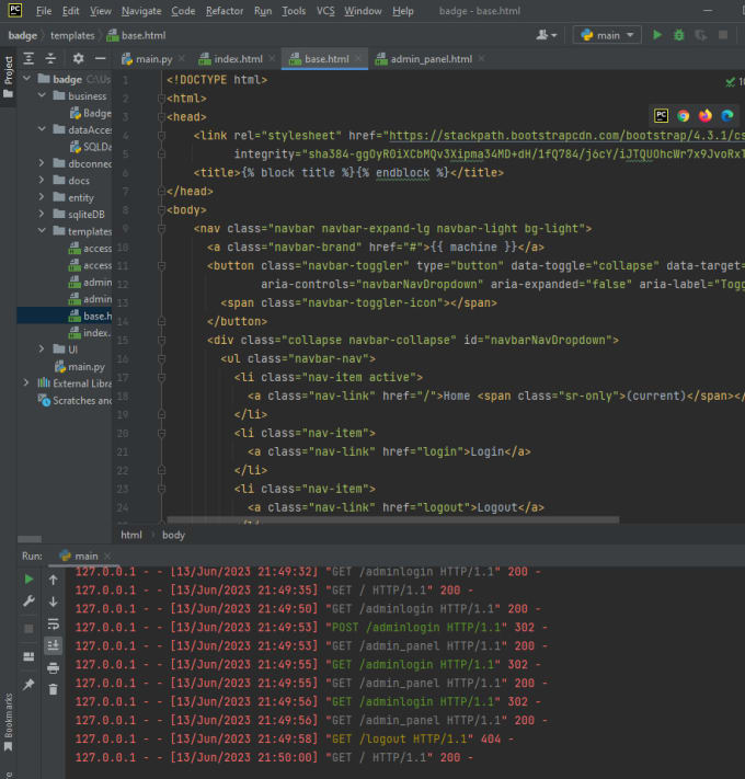 Create Web Application With Python Flask Api Plus Html Css Javascript