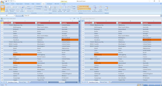 Find Differences Between Two Similar Excel Sheets By Diptanshu Das Fiverr