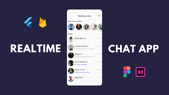 Develop A Flutter Chat Messaging App With Firebase By Travancode Fiverr