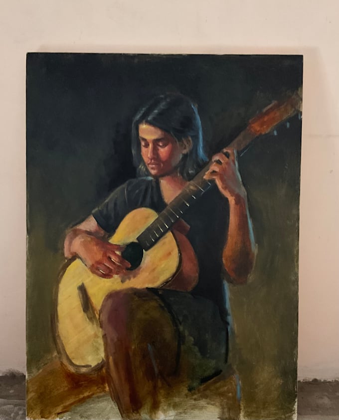 Make Oil Paintings On Canvas By Omsrivastav Fiverr