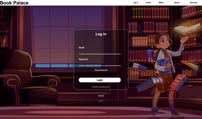 Design Frontend And Backend Webpages Web Application With Html Css Php