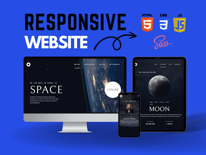 Be Your Front End Developer Figma Psd Xd To Html Css Js By Moh Web