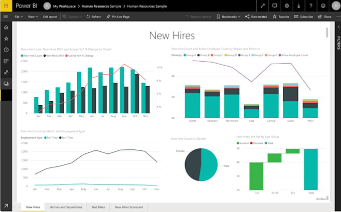 Do Data Analysis And Make Dashboards In Excel And Bi By M Shehroz Ali