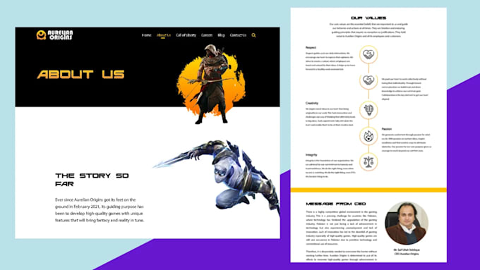 Redesign Copy Clone Website In Reactjs And Next Js By Abdulqayyum686