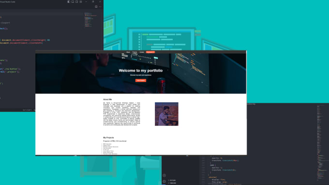 Be Your Frontend Web Developer Using Html Css Bootstrap Javascript