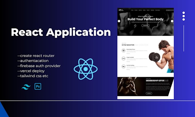 Create Website React Js Using Daisy Ui And Tailwind Css By Sohag