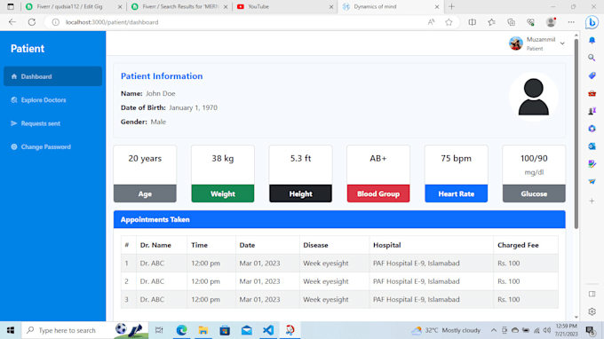 Be Your Frontend Web Developer Using React Js Html Css Javascript And