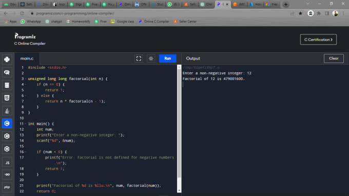 Code C Cpp Csharp Java Php And Python Work By Saimiqbal Fiverr