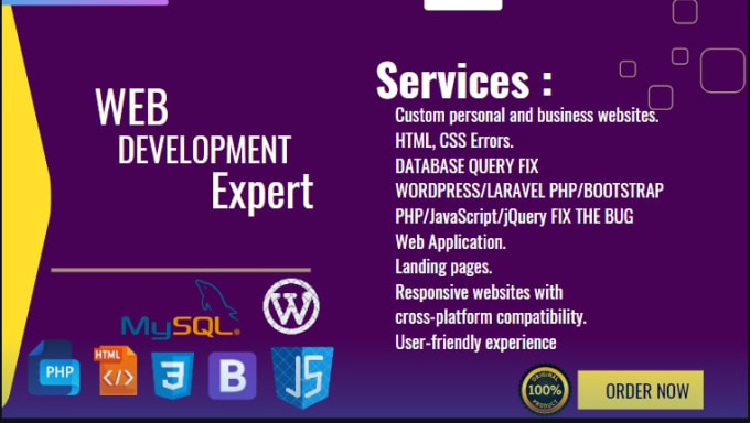 Fix Any Errors Your Website Php Html Css Jquery Bootstrap Laravel