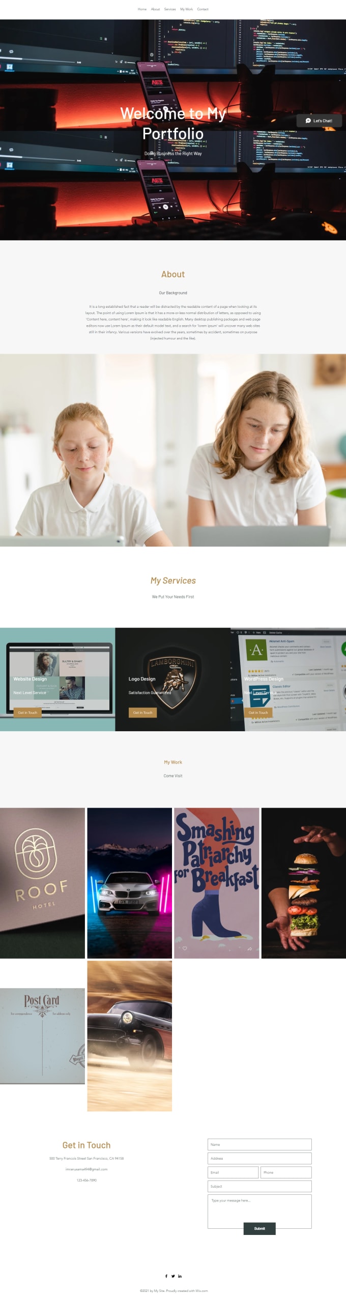 Create A Website With Html Css Js Bootstrap Php Laravel Mysql By