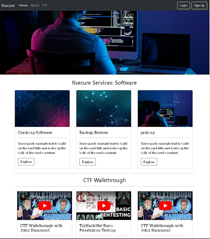 Create Responsive Websites In Html Css Javascript Nodejs And Php By