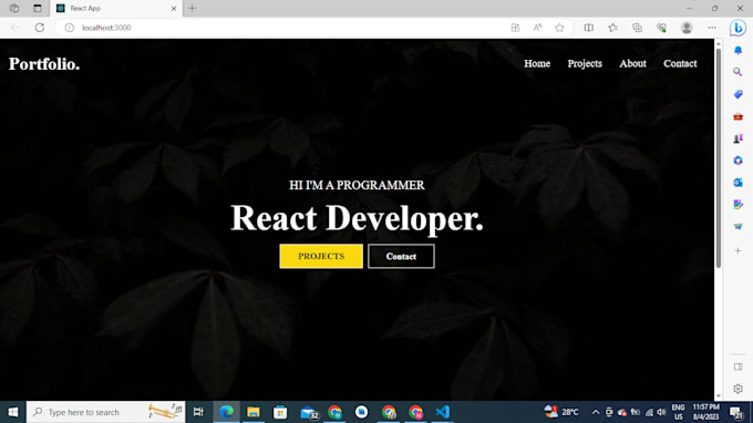 Be Your Reactjs Html Css Frontend Web Developer By Awais Fiverr