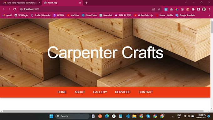 Be Your Front End Web Developer Using Html Css Bootstrap React Js By