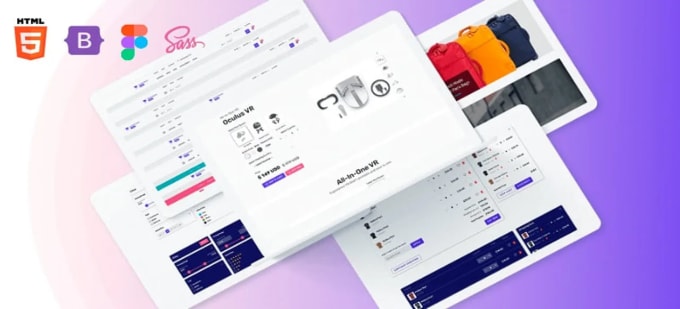 Build Custom Website Using Html Css Bootstrap Javascript By