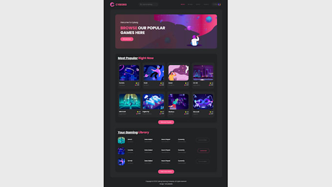 Do Web Design And Development With Html Css Js React Firebase