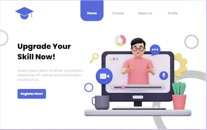 Build Html Css Bootstrap Website Or Html Css Landing Page By