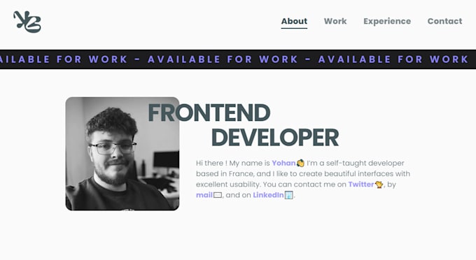 Do Frontend Web Development In Html Css Javascript React By Yohanbaes