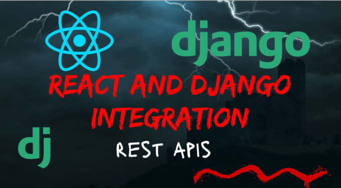 Develop React Frontend With Python Django Rest Api Backend Web App By