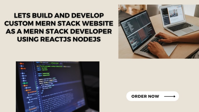 Develop Custom Mern Stack Website As A Mern Stack Developer Using