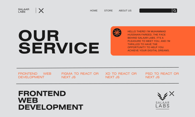 Be Your React Js Frontend Web Developer By Salaarlabs Fiverr