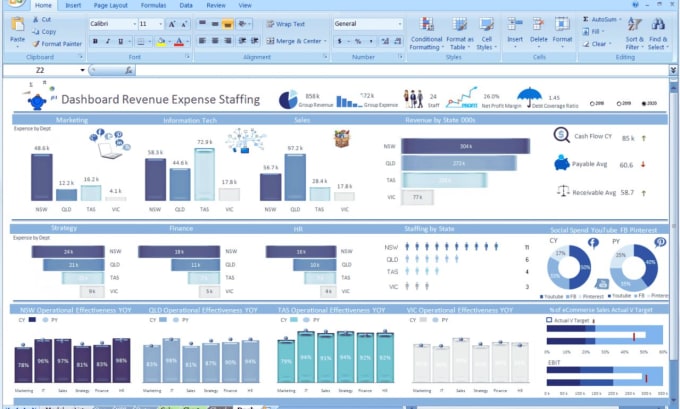 Build Custom Excel Templates Formulas Macros And Dashboard By Hanan
