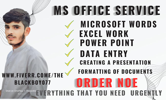 Excel Ms Word Assignments And Powerpoint Projects By Hamzu04 Fiverr