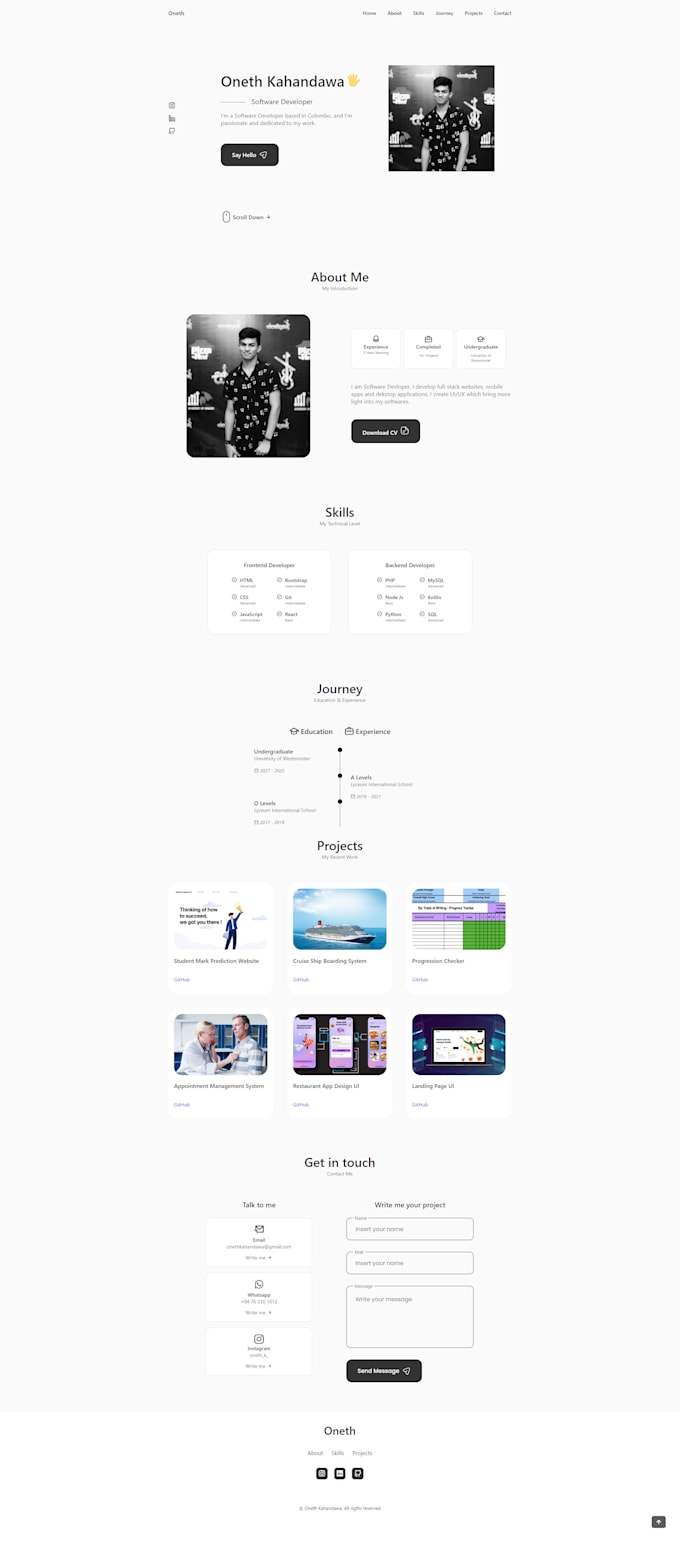 Develop Responsive Website With Html Css Javascript Reactjs Python