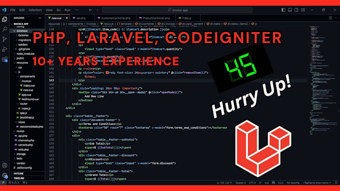 Make Your Website In Php Laravel Codeigniter By Aazeriqbal Fiverr