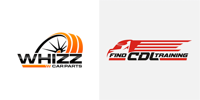 Create Car Racing Car Wash Auto Detailing Automotive Logo Design And