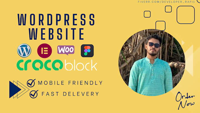 Using Crocoblock And Jet Engine I Make A Dynamic Website By Developer