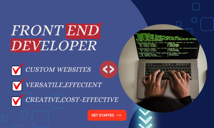 Be Your Front End Web App Developer Using Html Css Javascript Reactjs