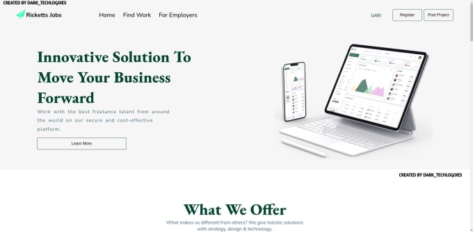 Be Your Front End Web Developer Using Html Css Bootstrap React And
