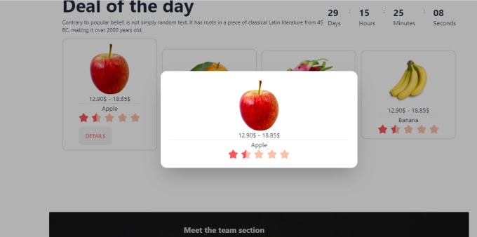 Be Front End Development Using Html Css Javascript React Js By