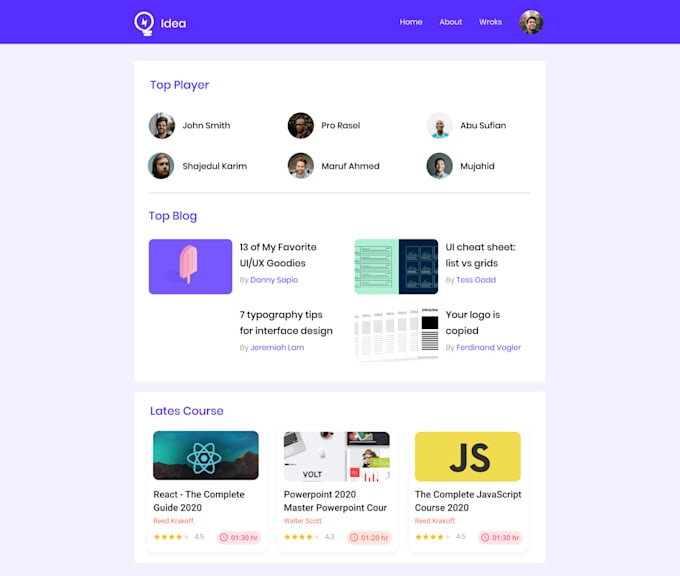 Convert Figma Psd Image To Responsive Html Css By Chandan511 Fiverr