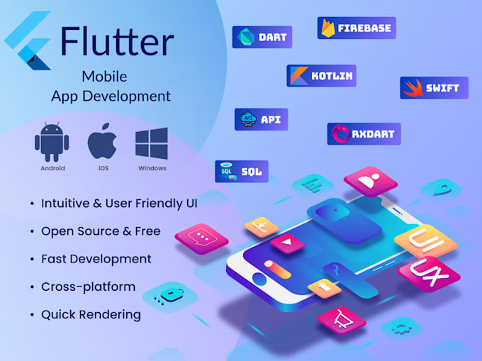 Be Your Flutter And Dart Mobile App Developer By Dev Zafirah Fiverr