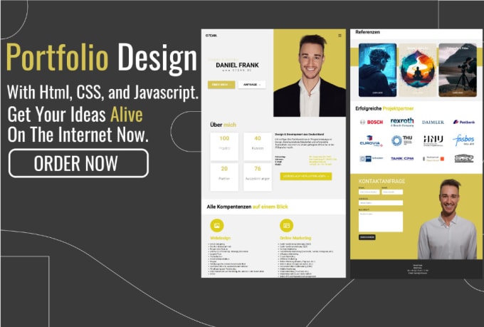 Do Responsive Website Design Using Html Css Js Php Mysql By