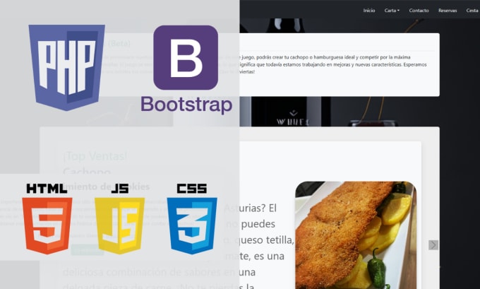 Develop Website Html Css And Js Or Laravel Js And Tailwind Css By