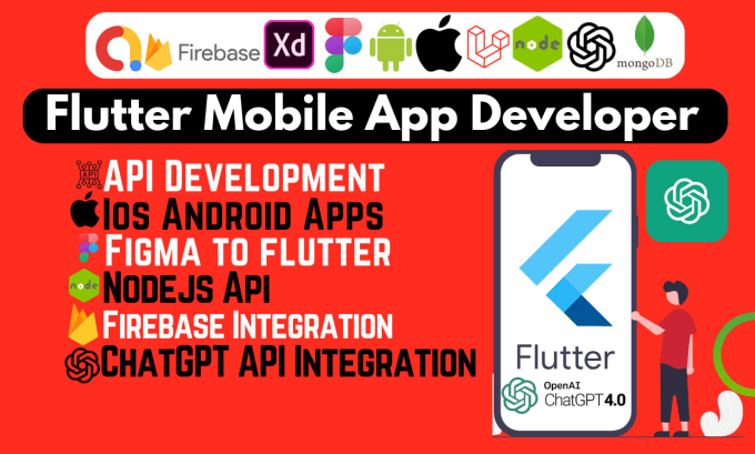 Build Flutter App With Nodejs Firebase Custom Api Laravel Mongodb