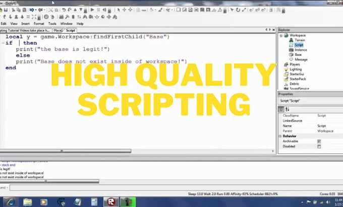 Create Scripts For Your Roblox Game By Ronaberromat Fiverr