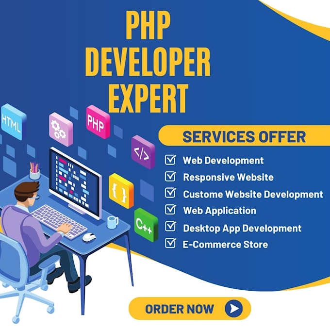 Develop And Design Your Web Application Or Website With Php By Daniel