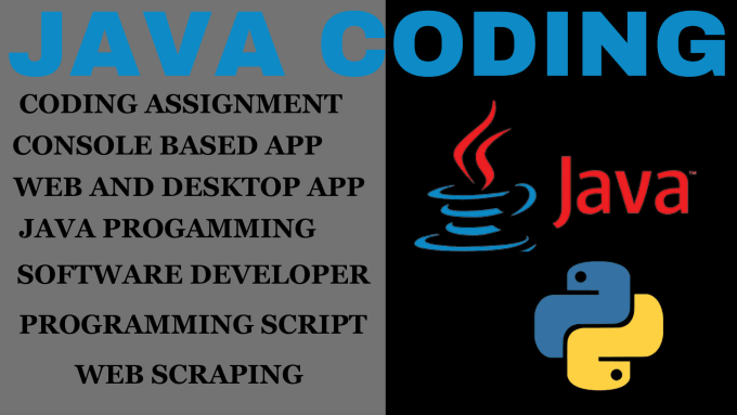 Do Java Coding Java Application Python Ai Cpp Csharp Javafx Web