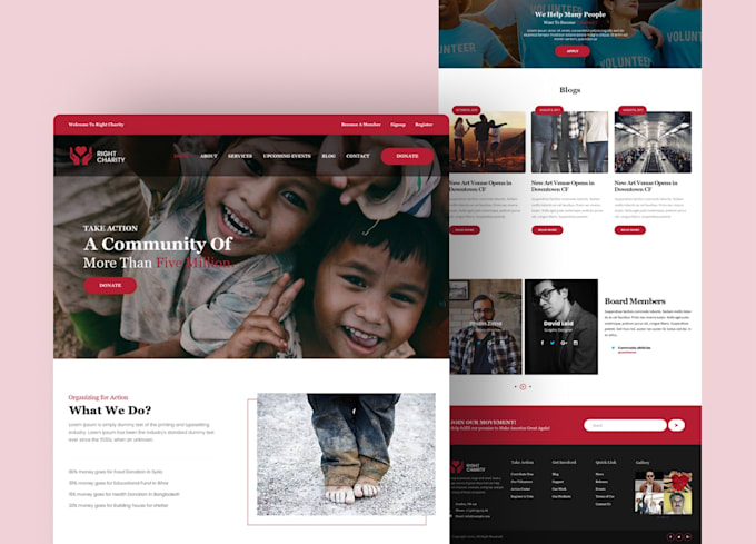Do Full Stack And Frontend Website Development In Html Css Javascript