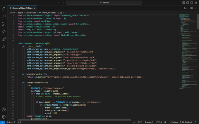Create Custom And Do Web Automation Tasks Using Python Selenium By
