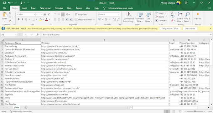 Do Fast Web Scraping Or Data Mining From Any Websites By Mohsinharoon77