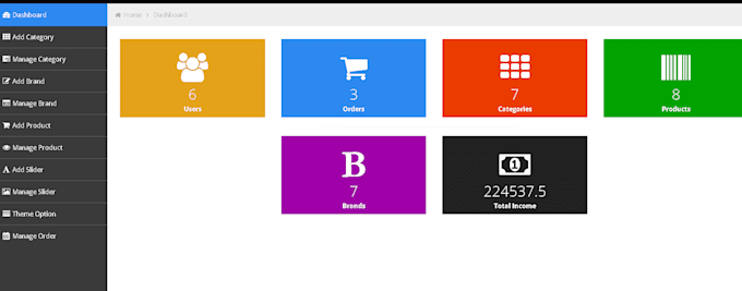 Do E Commerce Website Php Mysql With Dashboard By Mostafakhale731 Fiverr