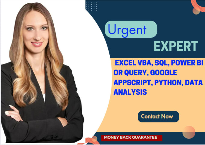 Do Excel Vba Sql Power Bi Or Query Google Appscript Python Data