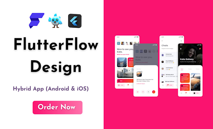 Be Flutterflow Front End And Backend App Development Flutter By Milea