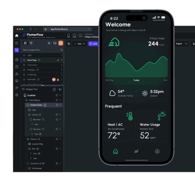 Develop Android Ios App With Flutter Firebase Rest Api Using Code