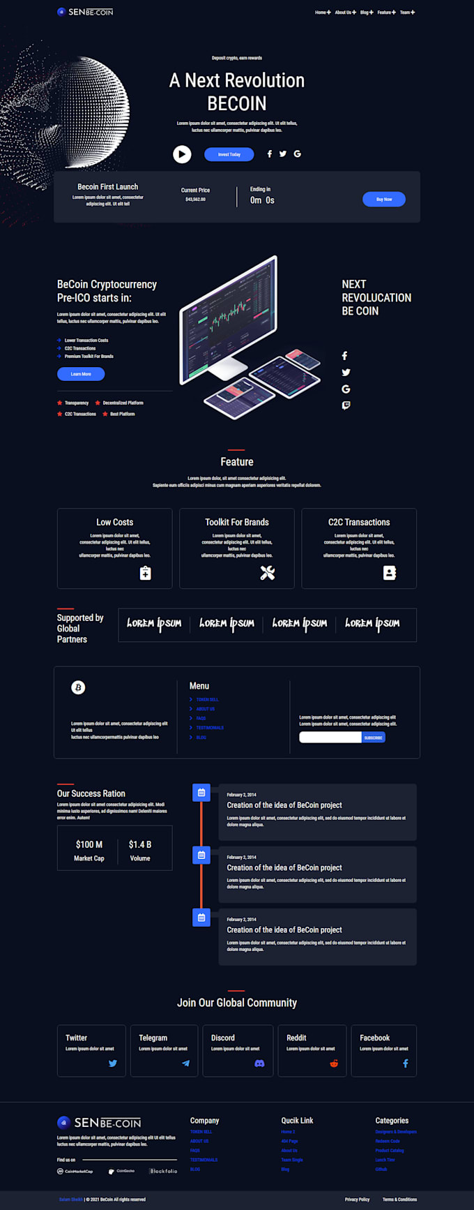 Be Your Frontend Web Developer Using React Html Css Bootstrap